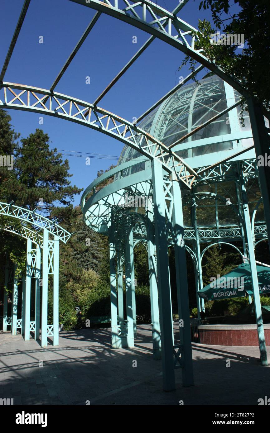 The central park where the spring for Borjomi mineral water is located ...