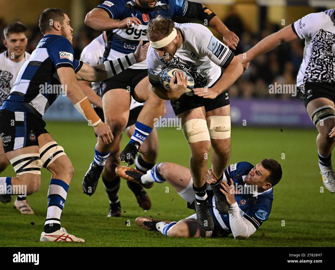 17th November 2023, The Recreation Ground, Bath, Somerset, England ...