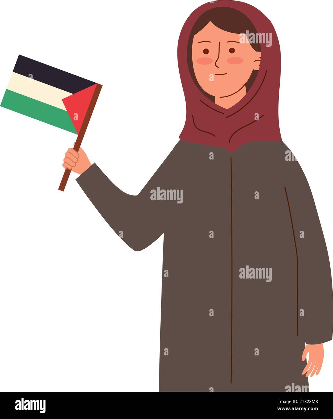 Palestine demonstration Stock Vector Images - Alamy