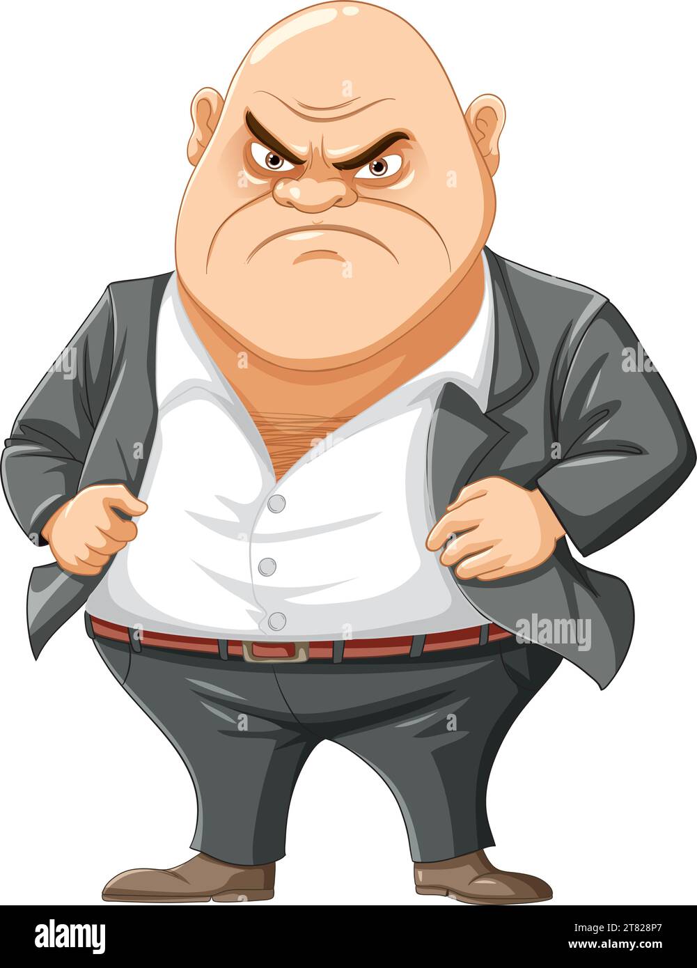 Gangster cartoon character clipart Stock Vector Images - Alamy