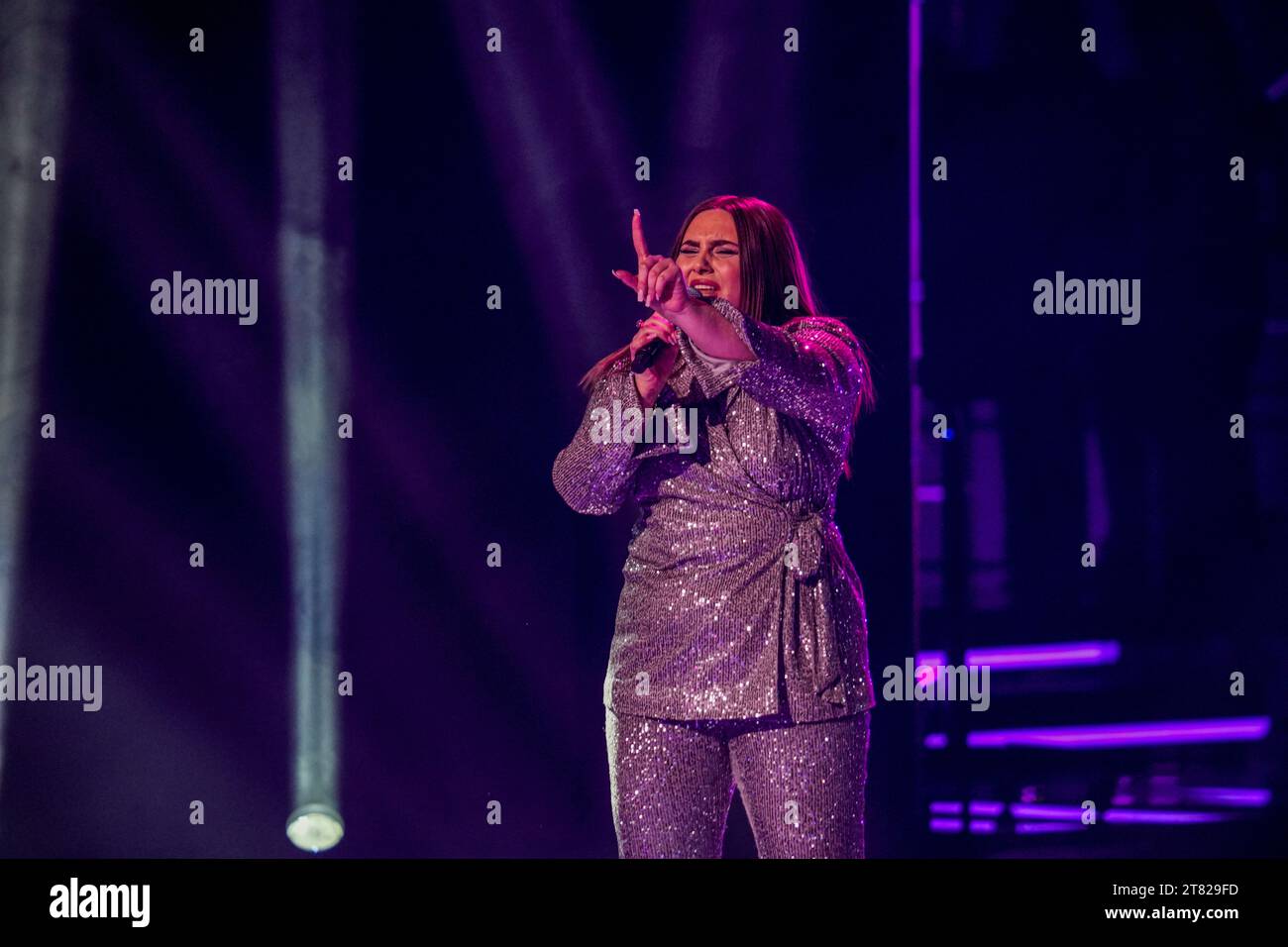 Stockholm, NEP Studios, Sweden, 11 17 2023, Idol Fridays Final 7 ...