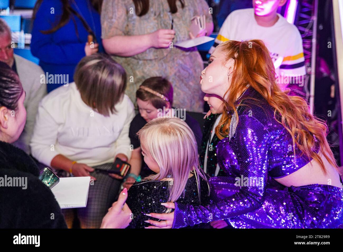 Stockholm, NEP Studios, Sweden, 11 17 2023, Idol Fridays Final 7 Stock ...