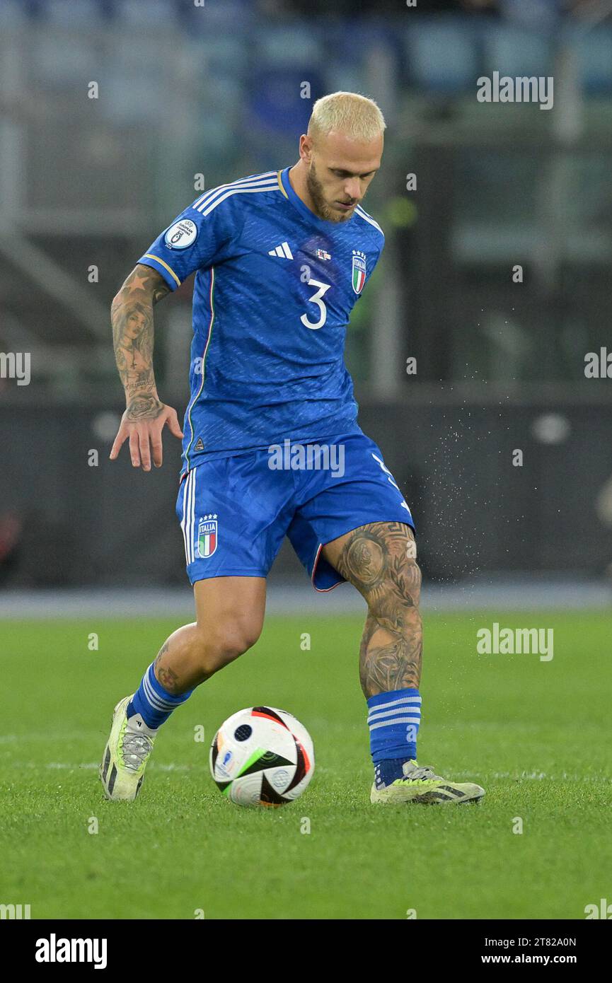 Federico Dimarco of Italy during Uefa Euro 2024 Qualifiers Football ...