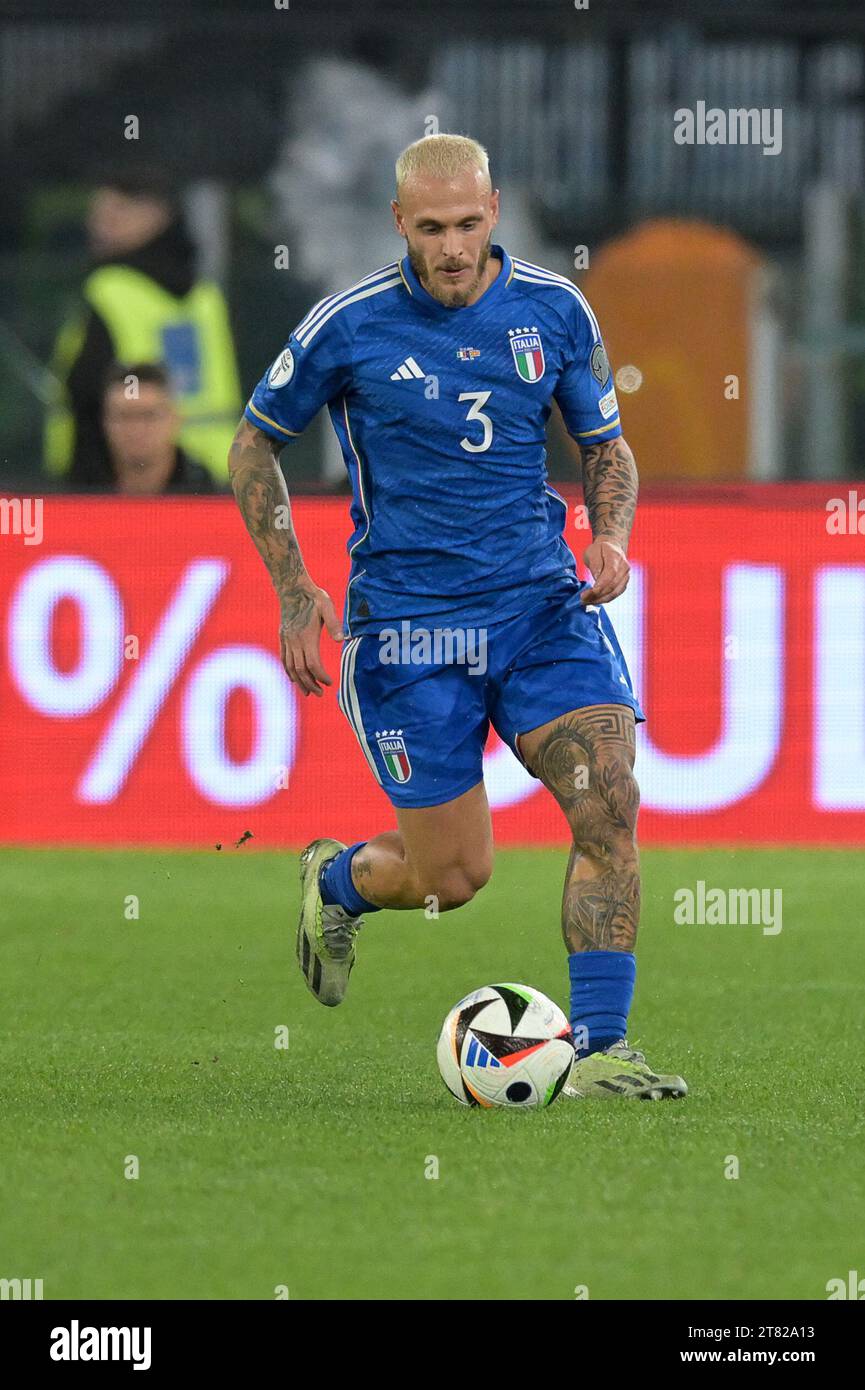 Federico Dimarco of Italy during Uefa Euro 2024 Qualifiers Football ...