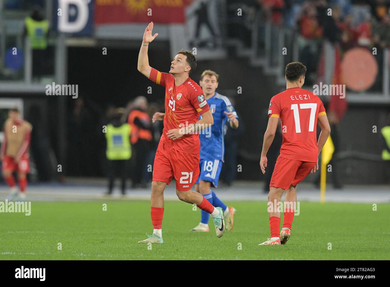 Stadio Olimpico, Rome, Italy. 17th Nov, 2023. International Football ...