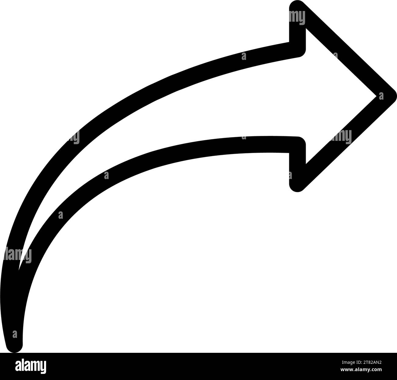 Shuffle arrow icon black Cut Out Stock Images & Pictures - Alamy