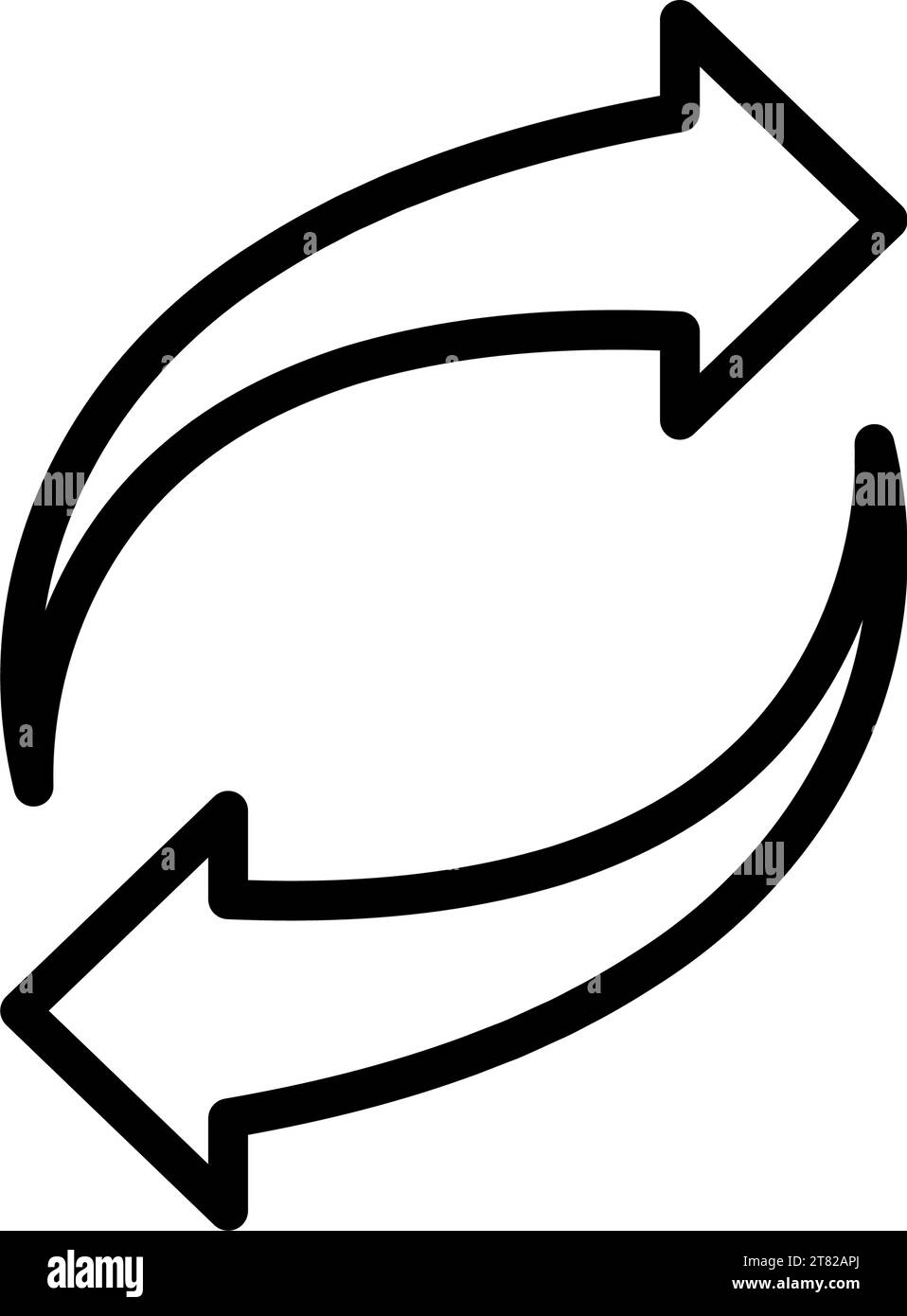 spin arrows icon Stock Vector Image & Art - Alamy