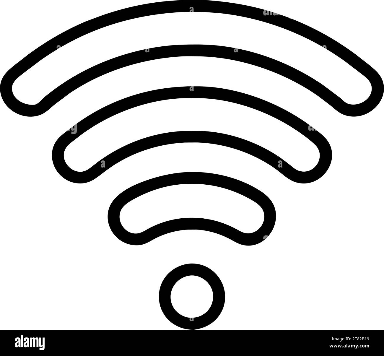 wifi symbol icon Stock Vector Image & Art - Alamy
