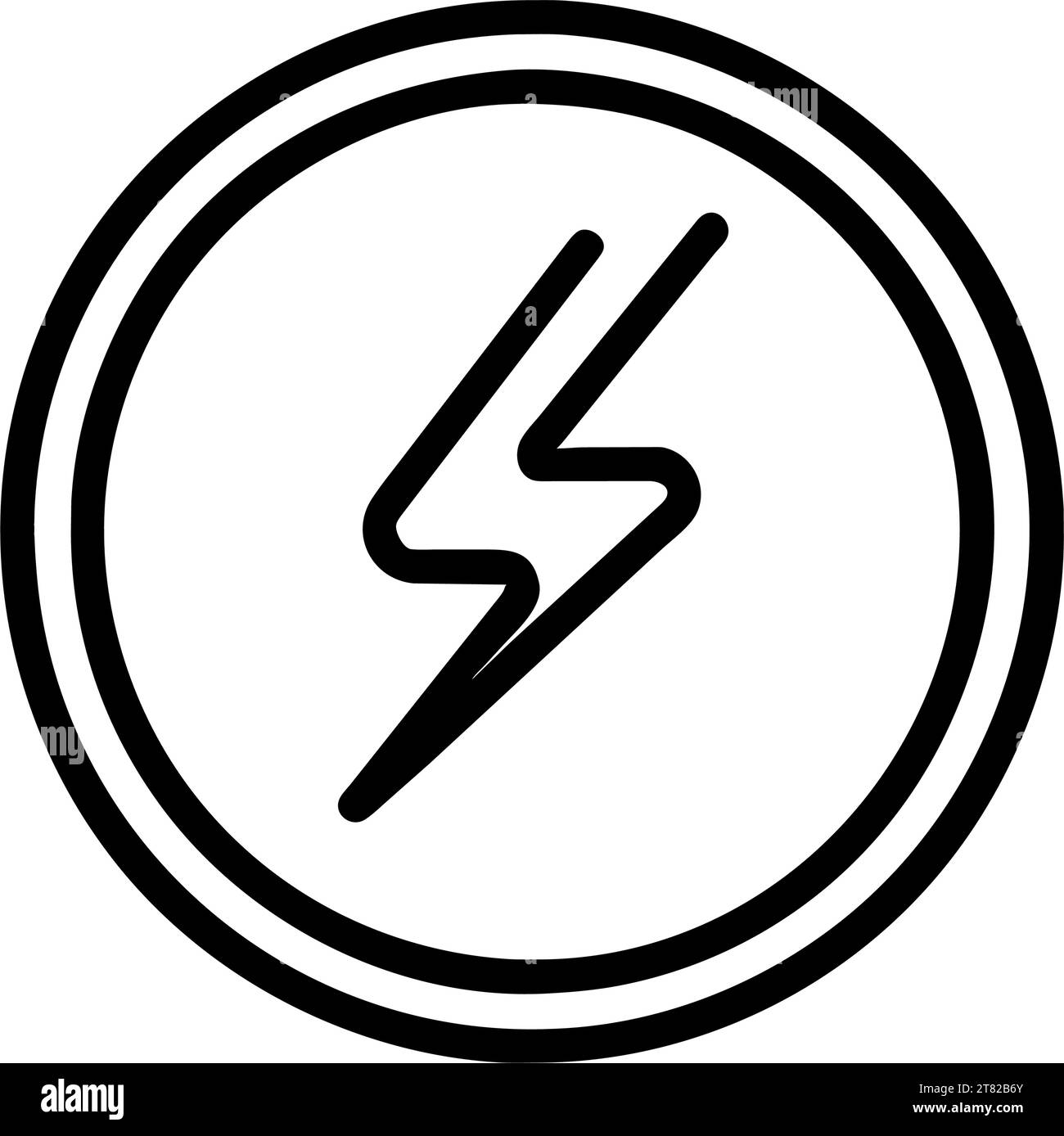 thunder badge icon Stock Vector Image & Art - Alamy