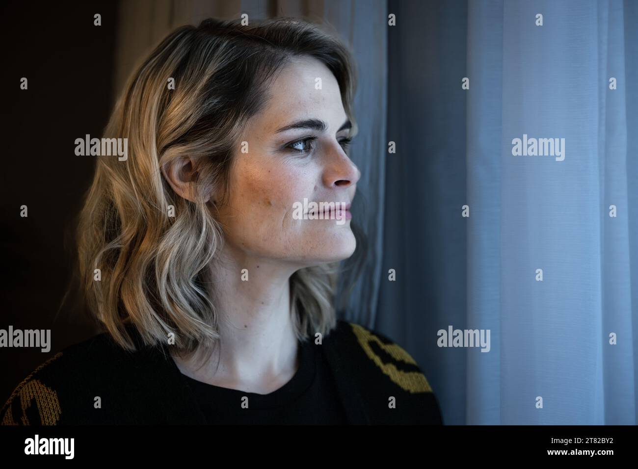 Berlin, Germany. 17th Nov, 2023. Portrait of the actress Hazel Brugger ...