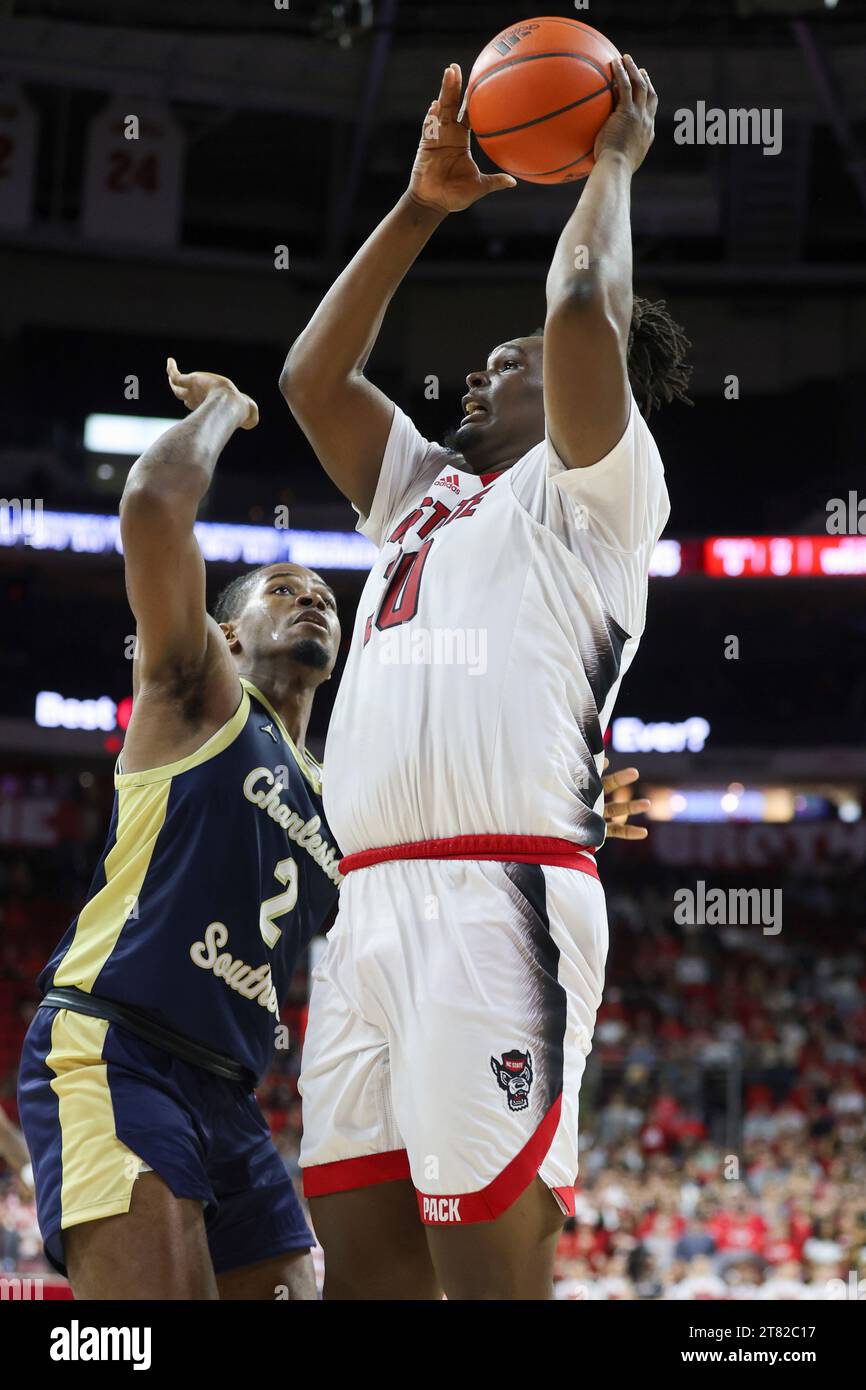 RALEIGH, NC - NOVEMBER 17: North Carolina State Wolfpack forward DJ ...