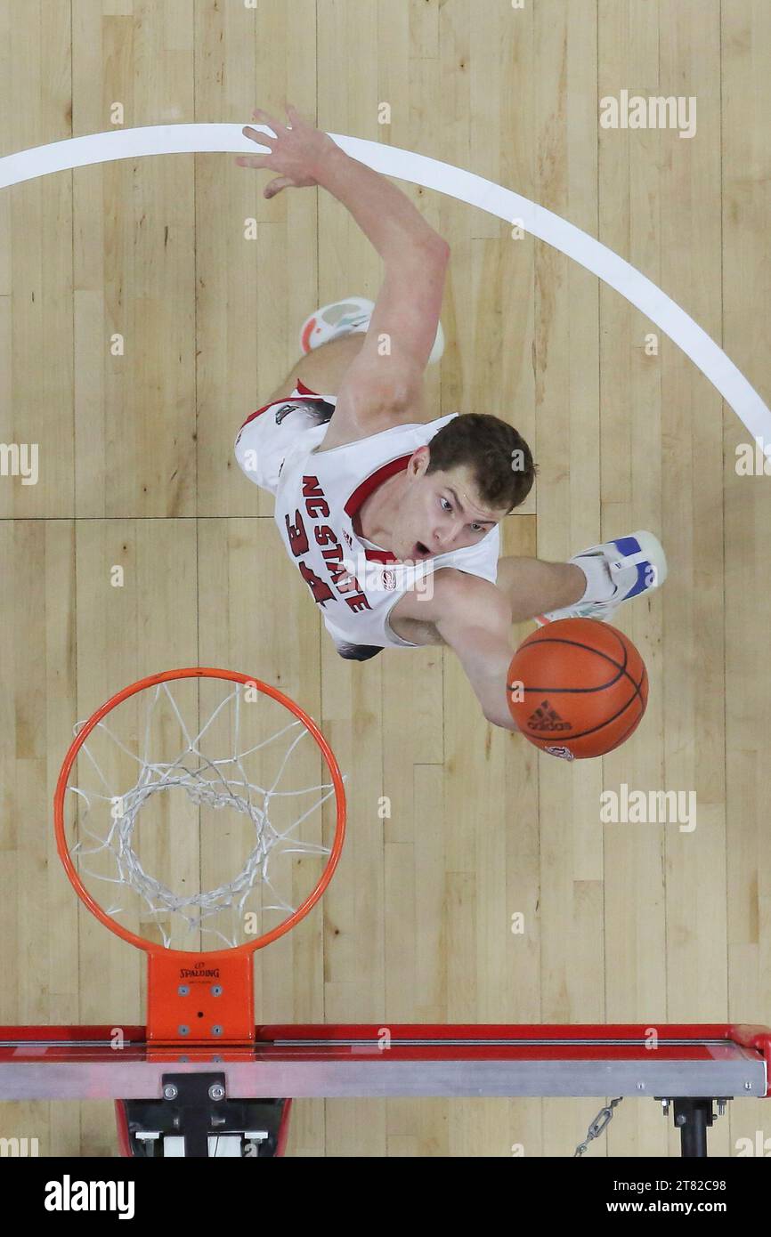 RALEIGH, NC - NOVEMBER 17: North Carolina State Wolfpack forward Ben ...