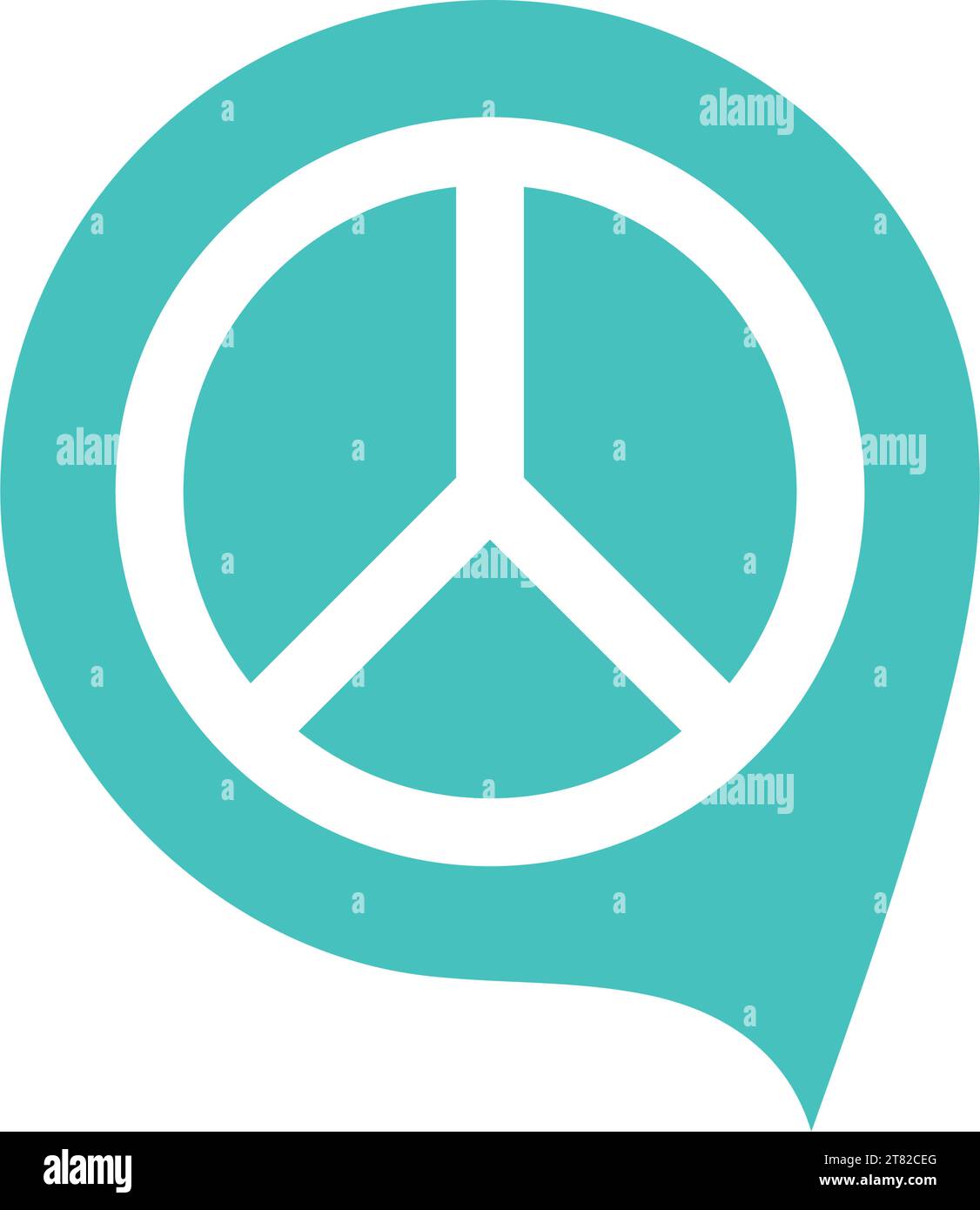 peace sign illustration Stock Vector Image & Art - Alamy