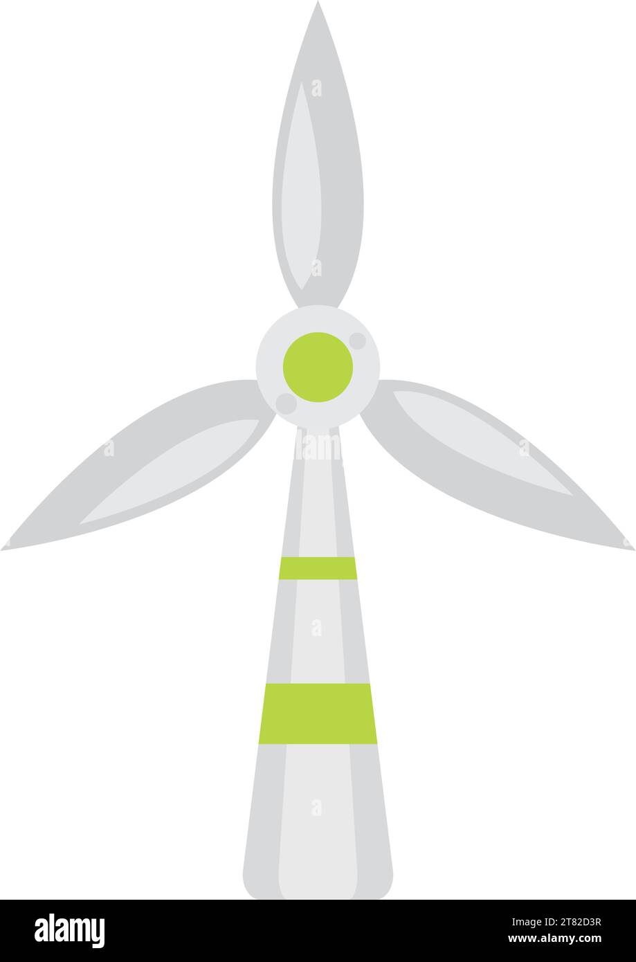 wind turbine illustration Stock Vector Image & Art - Alamy