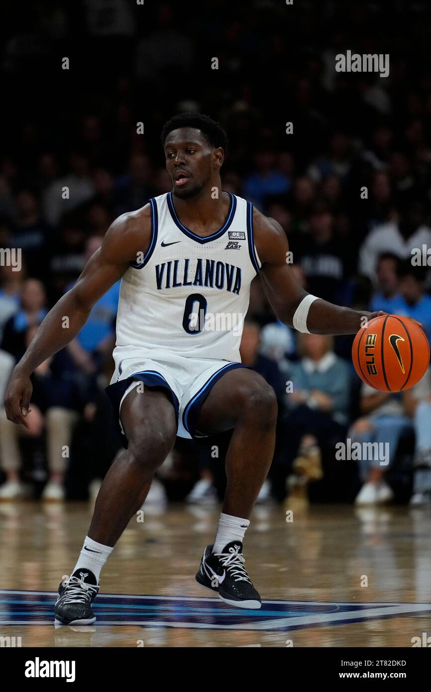 Villanova's TJ Bamba in action during the second half of an NCAA ...
