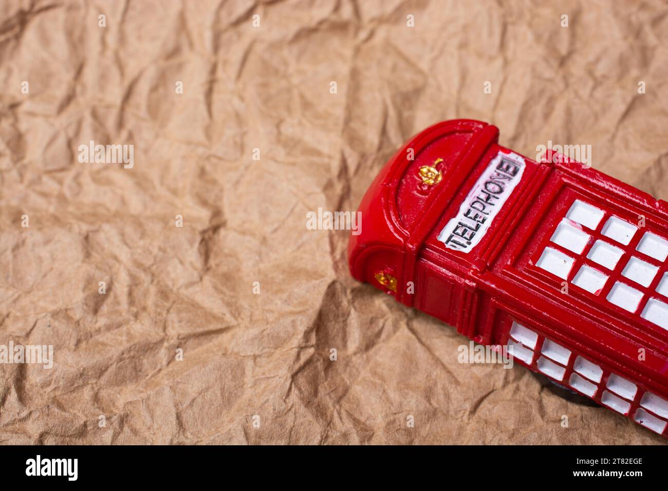 Classical British style Red phone booth of London Stock Photo - Alamy