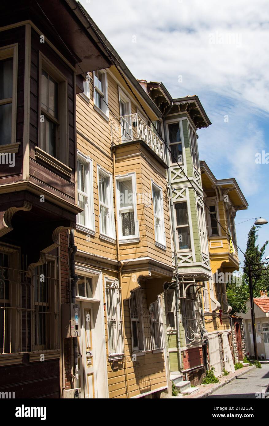 Architectural Example of outstanding Turkish Traditional houses Stock ...