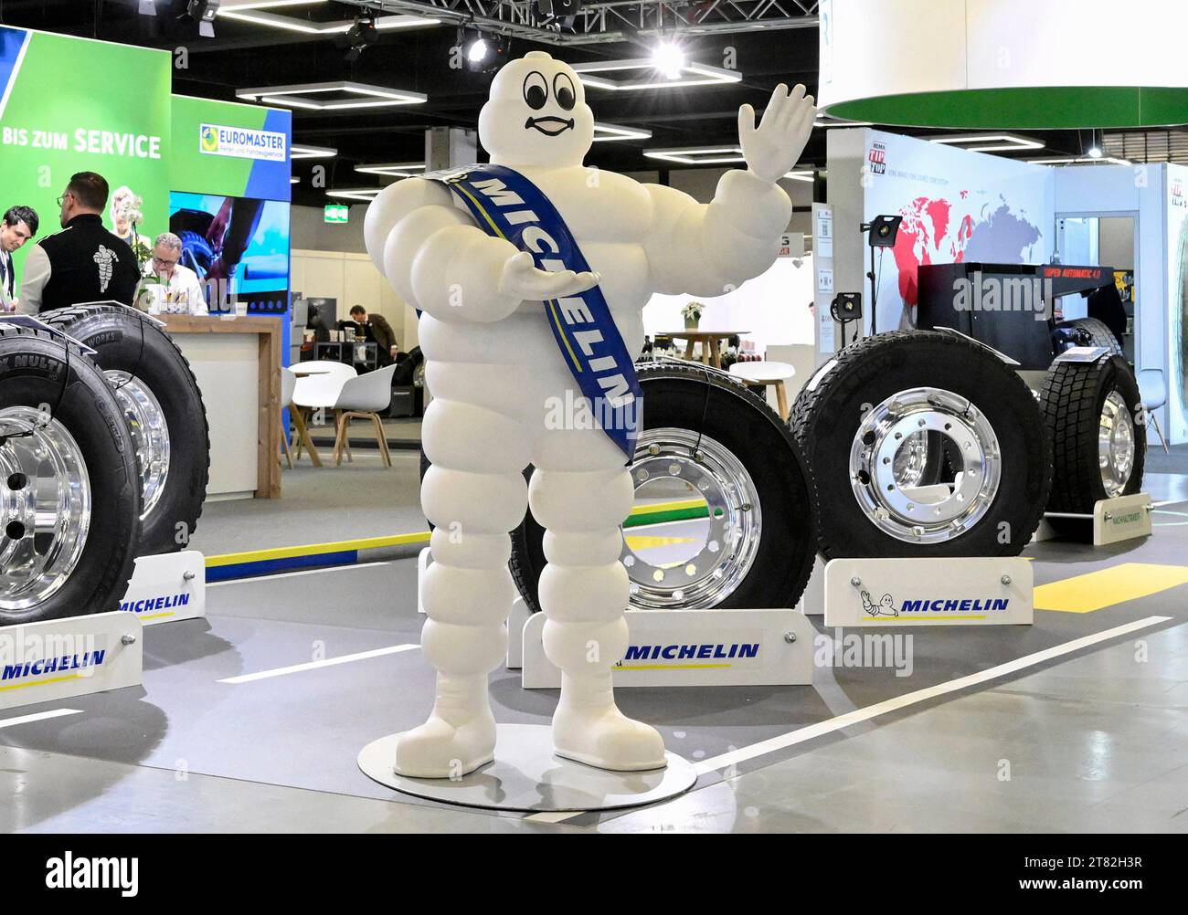 Michelin male truck tyres Stock Photo - Alamy