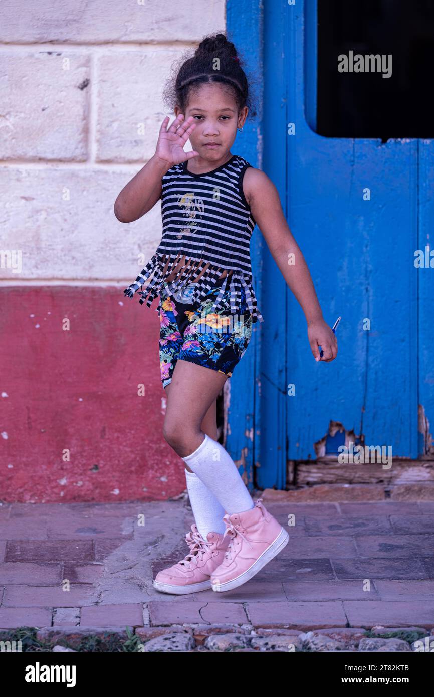 Happy young cuban child hi-res stock photography and images - Alamy