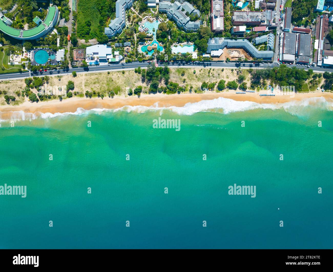 Beautiful beach seacoast view at open sea in summer season,Nature ...