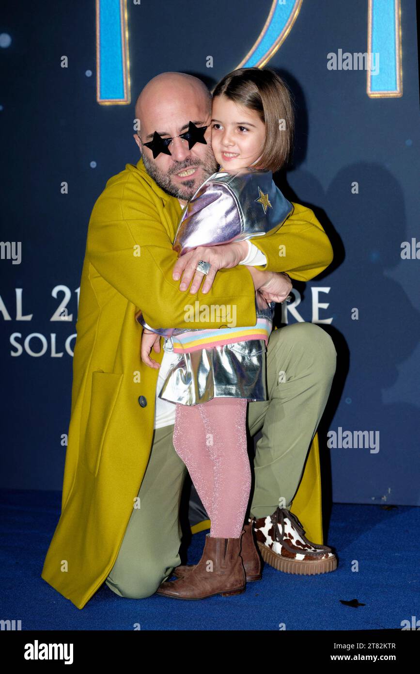 Italian singer Giuliano Sangiorgi and Stella Sangiorgi attend the ...