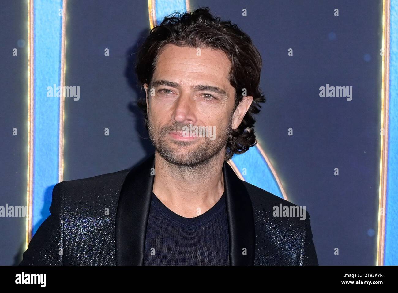Rome, Italy. 17th Nov, 2023. Luca Capuano attends at the blue carpet ...
