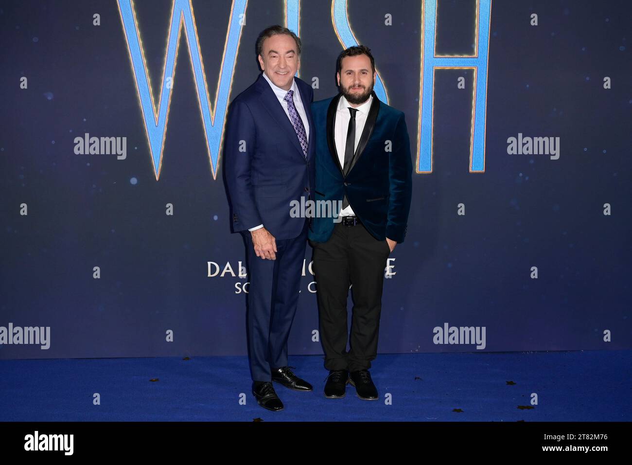 Rome, Italy. 17th Nov, 2023. Peter Del Vecho (l) and Juan Pablo Reyes ...