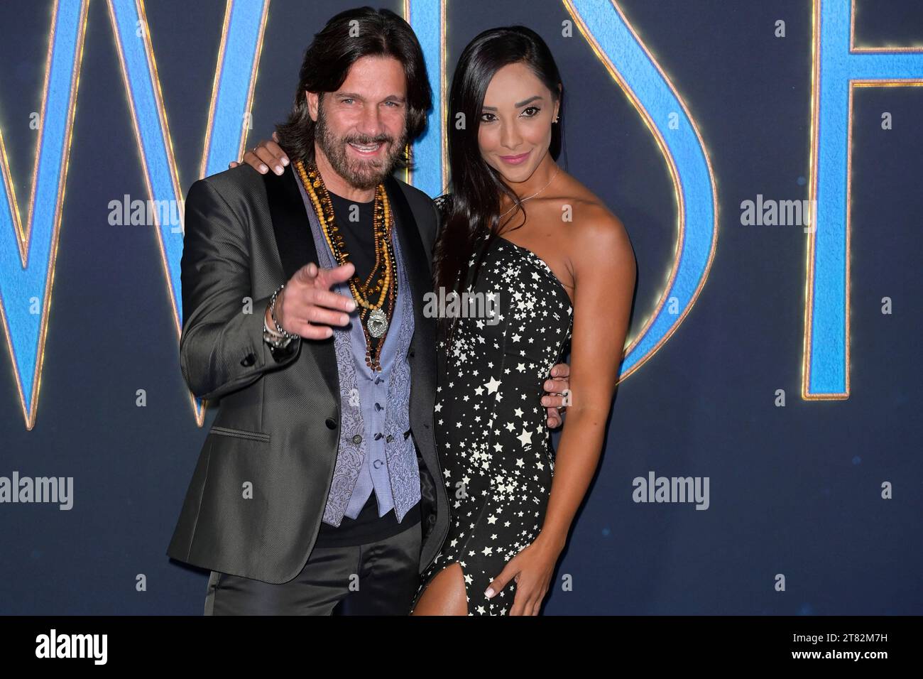 Rome, Italy. 17th Nov, 2023. Edoardo Stoppa (l) and Juliana Moreira (r ...