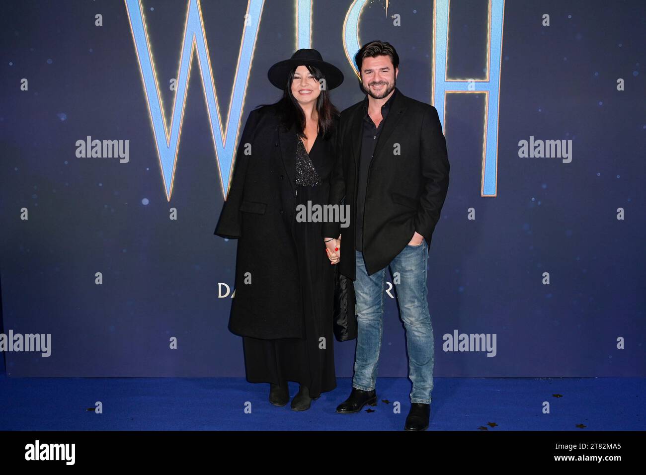 Rome, Italy. 17th Nov, 2023. Elisa D'Ospina (l) and Stefano Macchi (r ...