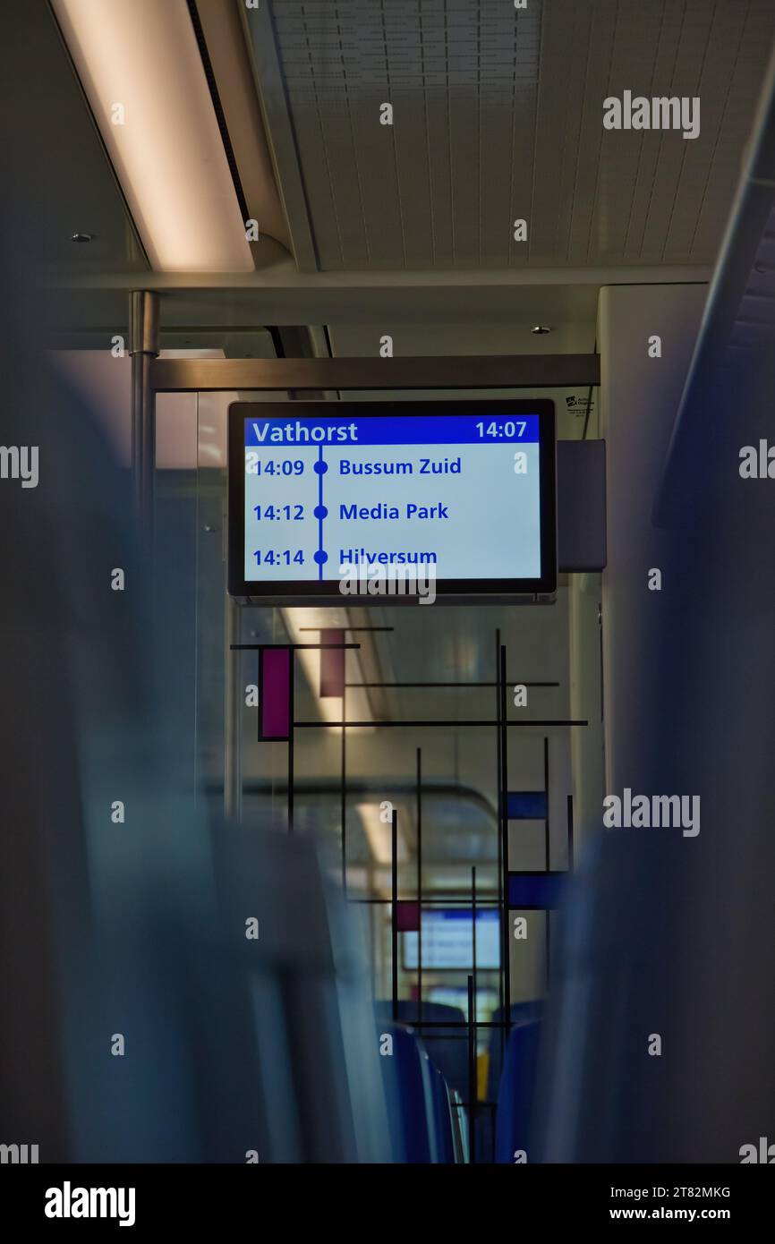 Train sign in Netherlands Stock Photo - Alamy