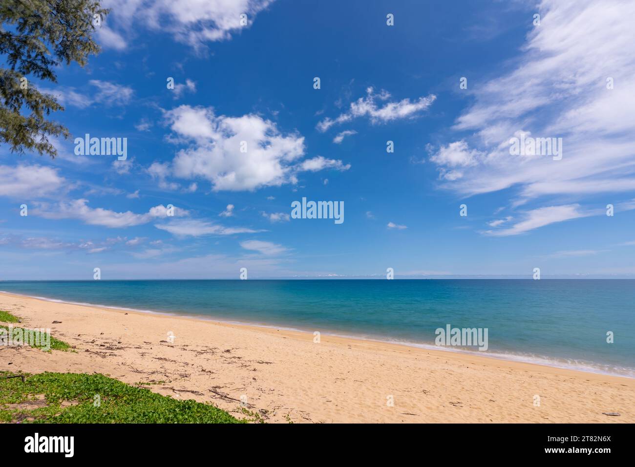 Amazing sea ocean in good weather day,Nature beach background Stock ...