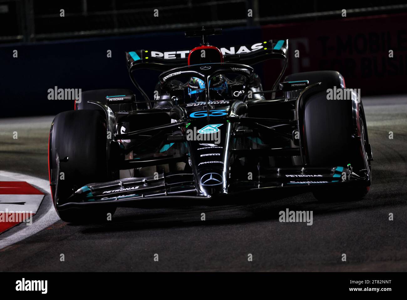 Las Vegas, USA. 17th Nov, 2023. George Russell (GBR) Mercedes AMG F1 ...