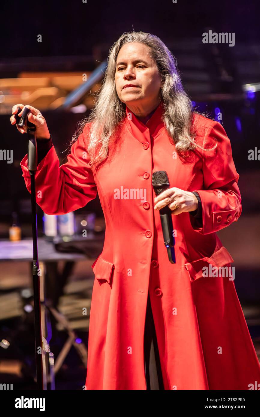Milan Italy. 17th Nov 2023. The American singer-songwriter NATALIE ...