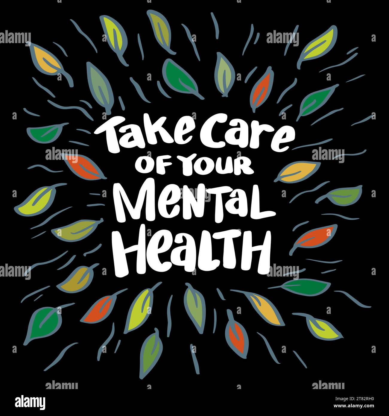 Take care of your mental health Stock Photo - Alamy