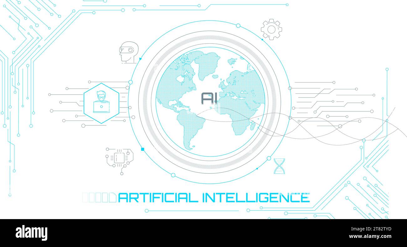 The concept of artificial intelligence and global network access to ...