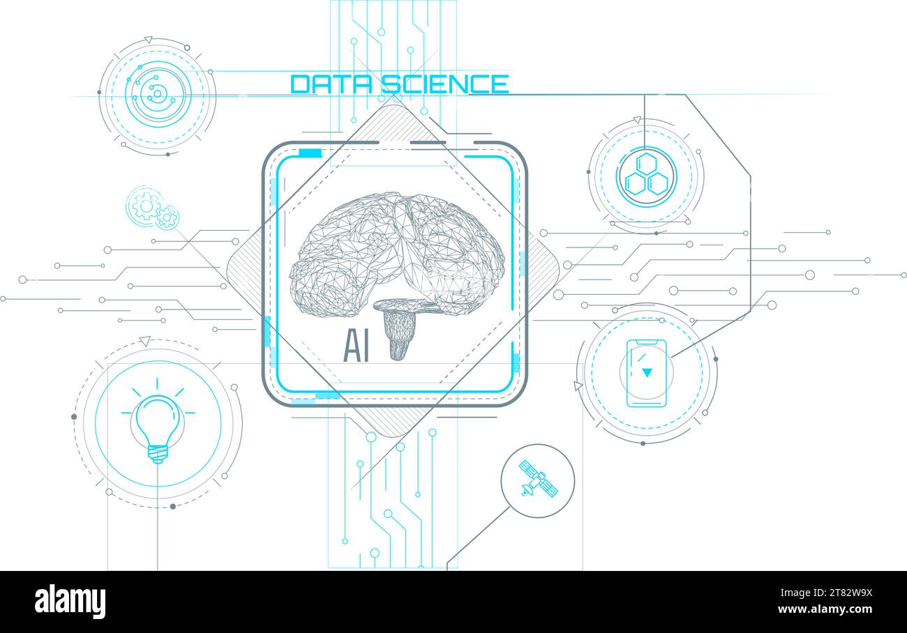 Artificial intelligence testing, virtual interface concept Stock Vector ... Artificial intelligence testing, virtual interface concept Stock Vector ...