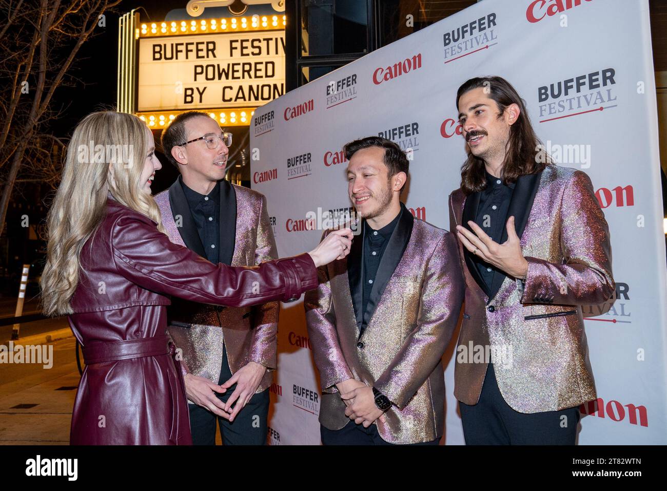Toronto, Canada. 12th Nov, 2023. Brian Rosenthal, Corey Lubowich, Joey ...