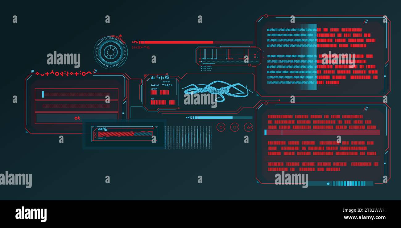 Data processing interface hi-res stock photography and images - Alamy