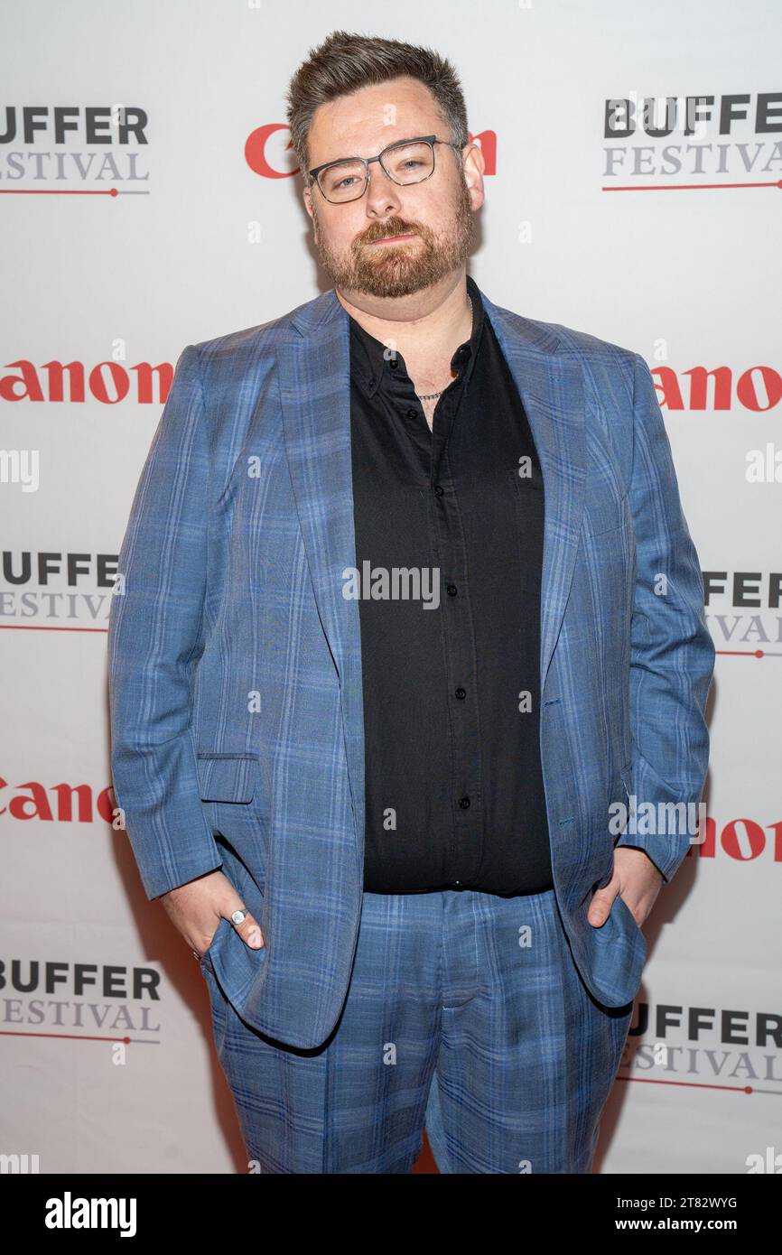 Toronto, Canada. 12th Nov, 2023. Tom Ridgewell attends Buffer Festival ...
