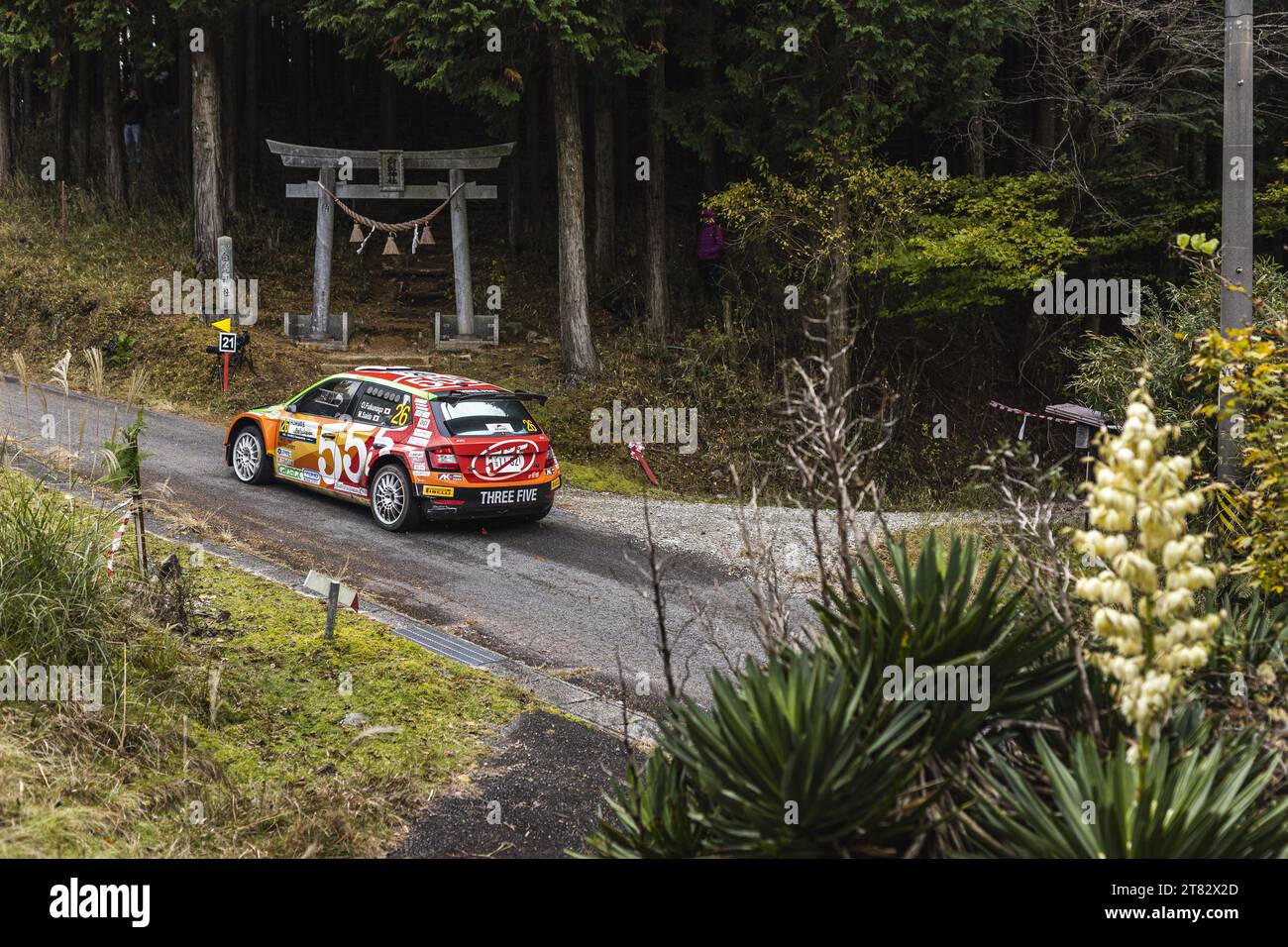 26 Osamu FUKUNAGA (JPN), Misako SAIDA (JPN), SKODA Fabia RS, RC2 ...