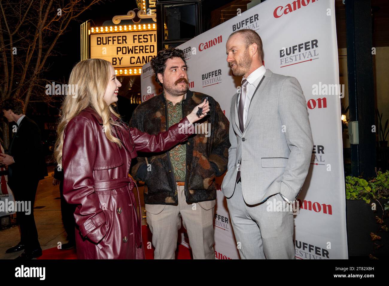 Toronto, Canada. 12th Nov, 2023. Chris Smith and Jack De Sena attend ...