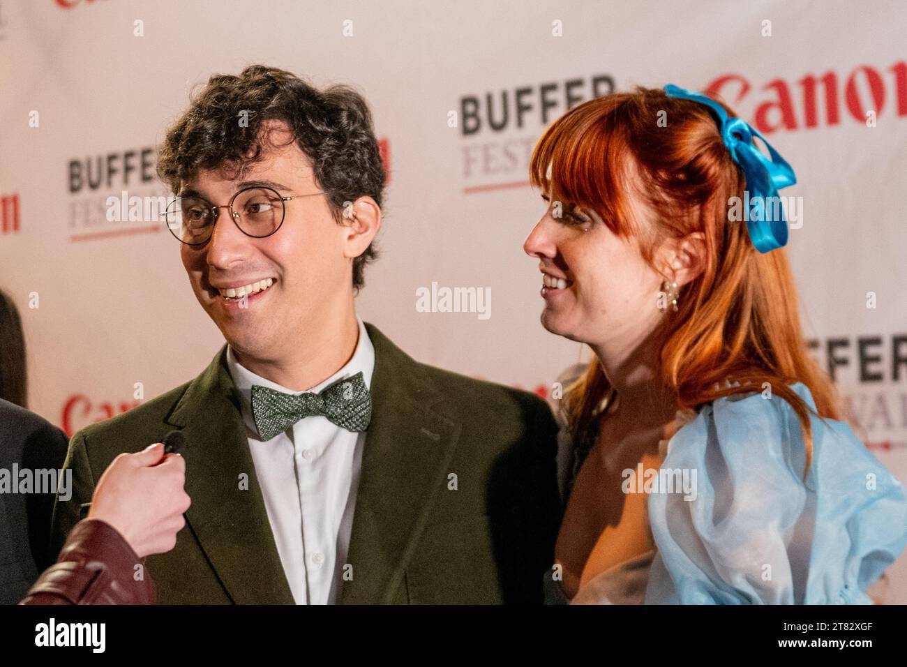 Toronto, Canada. 12th Nov, 2023. Dom Fera, Shannon Lee Barry attend ...