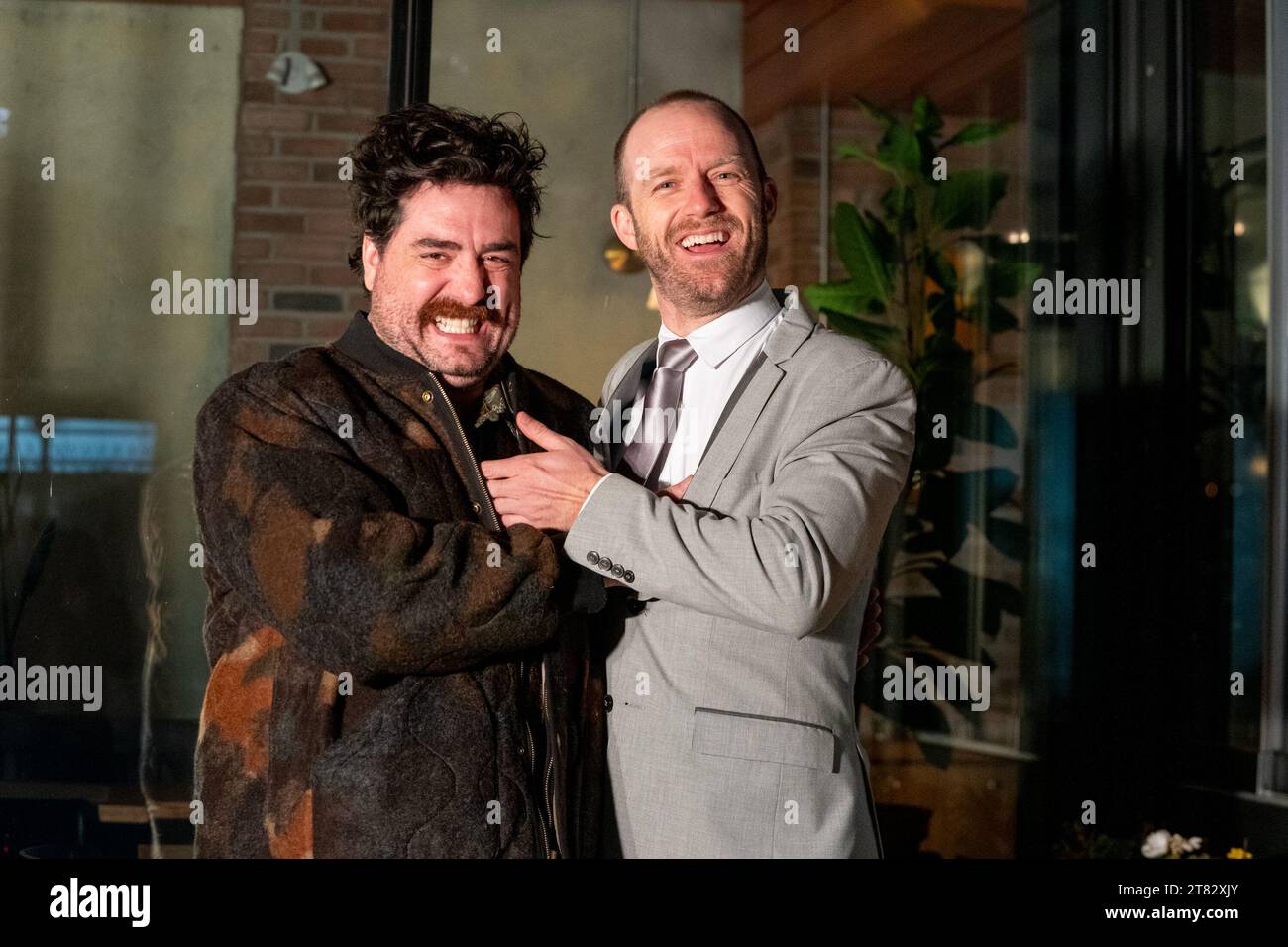 Toronto, Canada. 12th Nov, 2023. Chris Smith and Jack De Sena attend ...