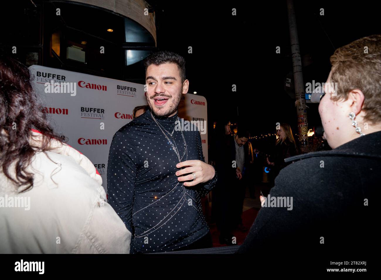Toronto, Canada. 12th Nov, 2023. Chris Rizzi attends Buffer Festival at ...
