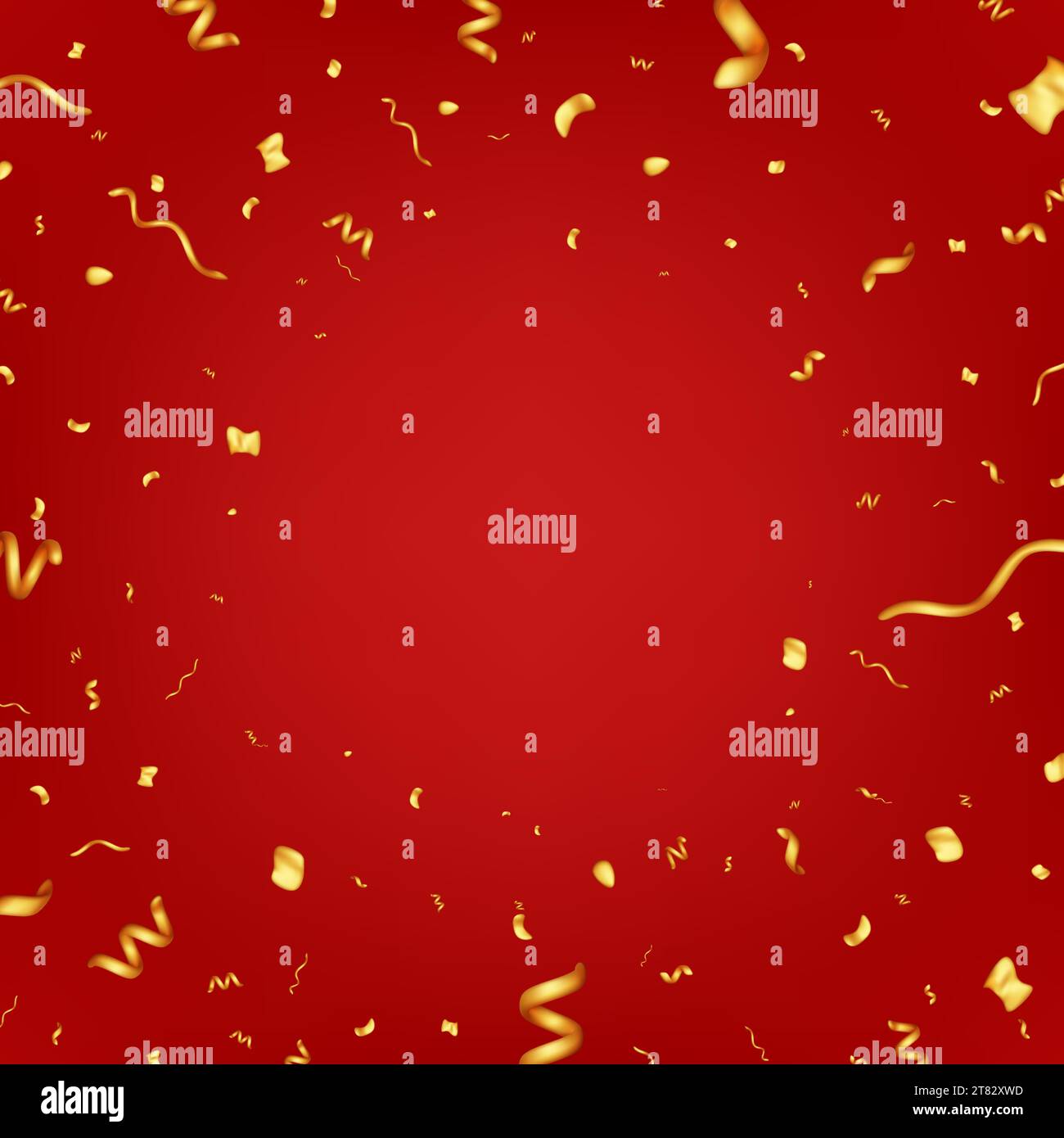 Festive party popper gold Stock Vector Images - Alamy