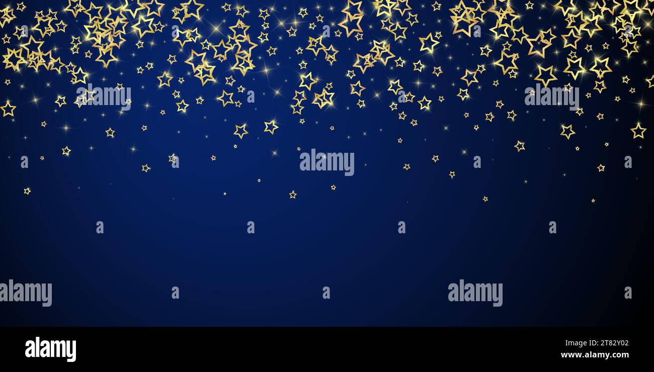 Starry night fairy tale background. Cute sparkling twinkles, christmas ...