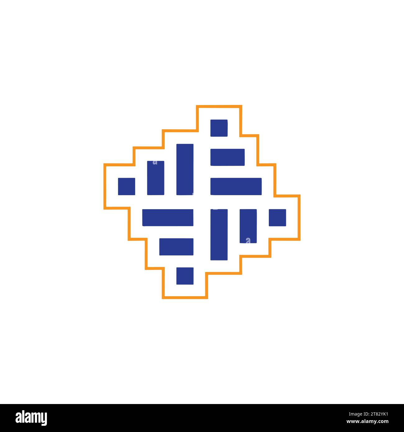 X logo rectangle vector vectors hi-res stock photography and images - Alamy