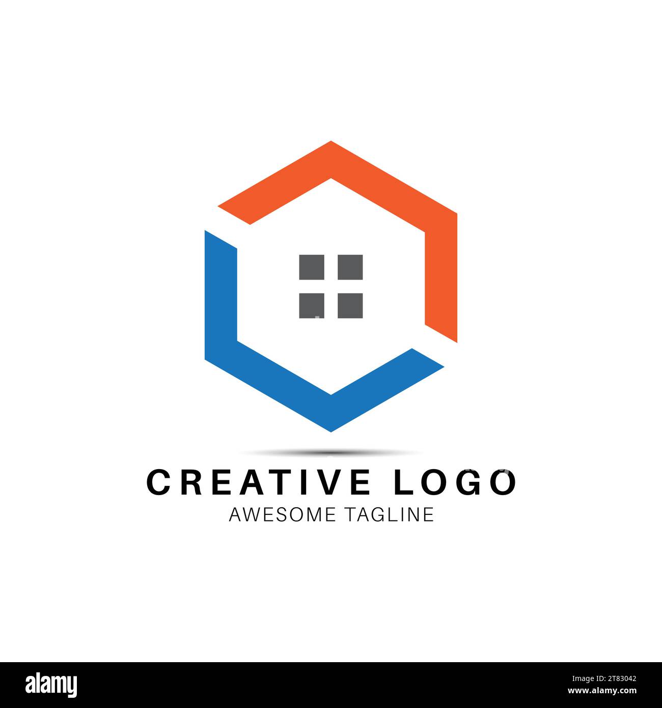 Best polygon logo hi-res stock photography and images - Alamy