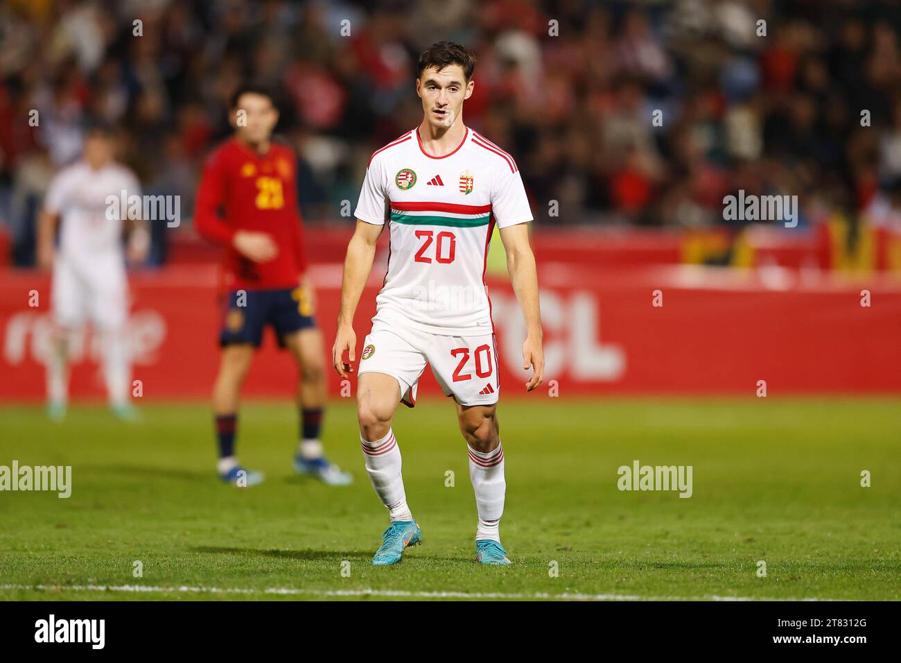 Huelva, Spain. 17th Nov, 2023. Agoston Benyei (HUN) Football/Soccer ...