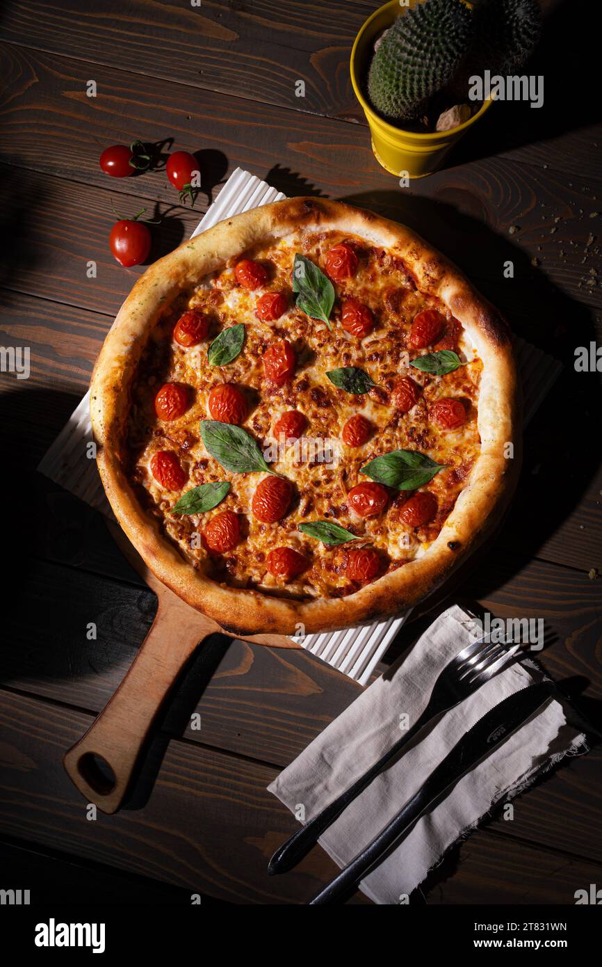 Mouthwatering pizza hi-res stock photography and images - Alamy